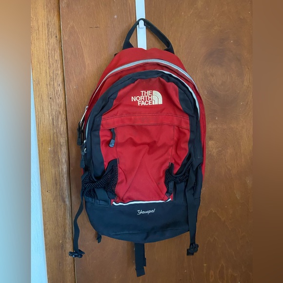 The North Face | Bags | The North Face Red Vintage Backpack | Poshmark